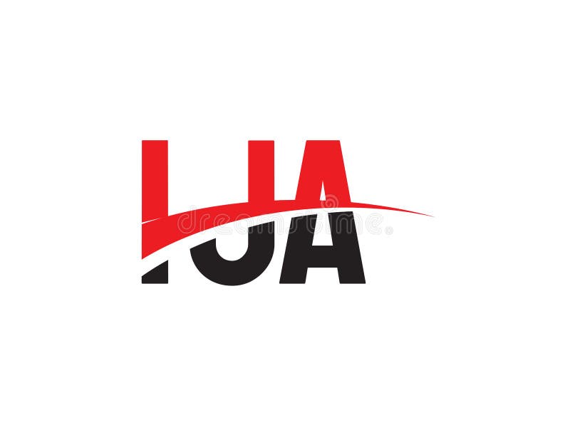 IJA Letter Initial Logo Design Vector Illustration Stock Vector ...