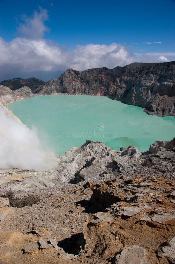Ijen Crater stock photo. Image of plateau, muzzle, hell - 10533344