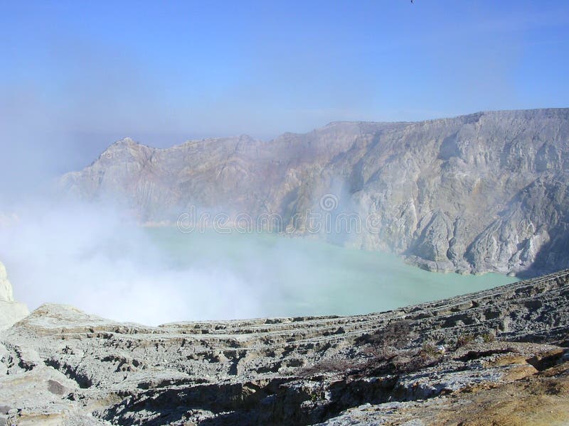Ijen Volcano stock photo. Image of bondowoso, landscapes - 158532