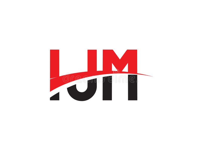 IJM Letter Initial Logo Design Vector Illustration Stock Vector ...