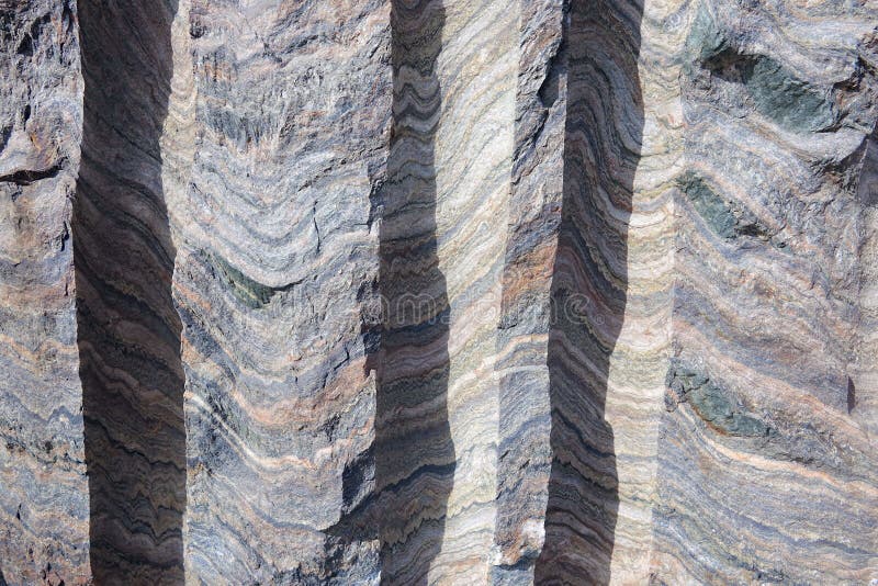 Afzettingsgesteente stock foto. Image of rood, stenen - 48237406