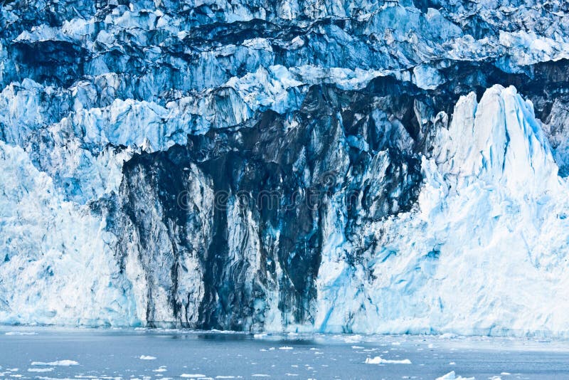 Ijzig Ijs in Alaska stock foto. Image of alaska, meer - 23002104