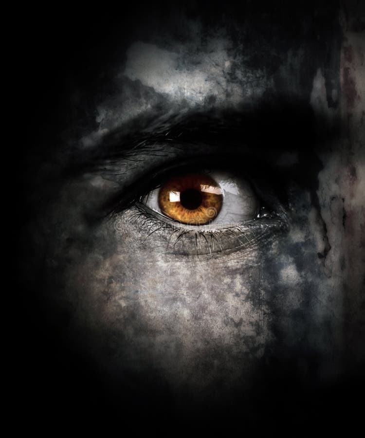 Ik let op u stock foto. Image of verschrikking, vervloekt - 27671194