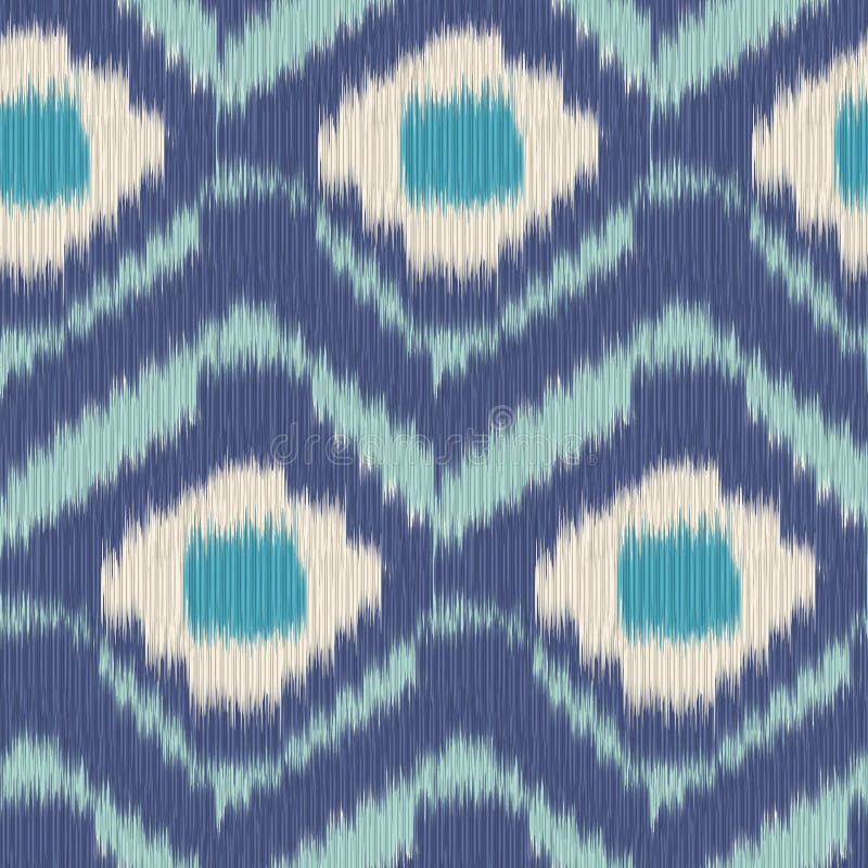 Ikat Pattern stock illustration. Illustration of retro - 67947361