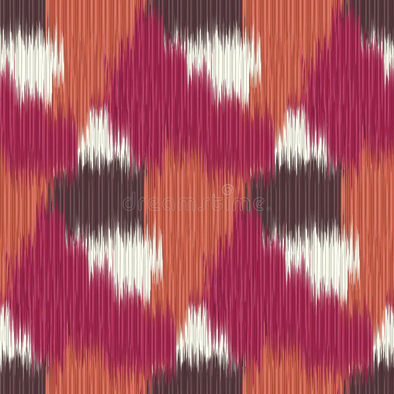Ikat Pattern stock vector. Illustration of ethnic, folk - 72262320