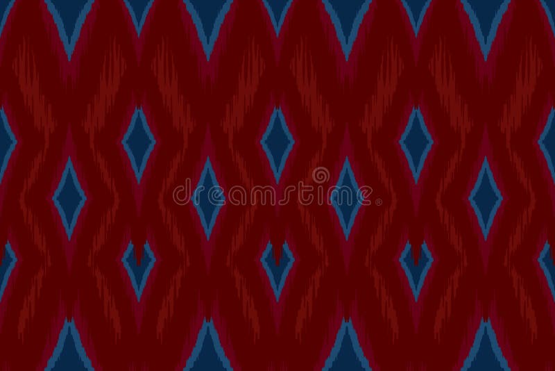 Ikat Printing Textile Pattern Wallpaper, Abstract for Textile Design ...