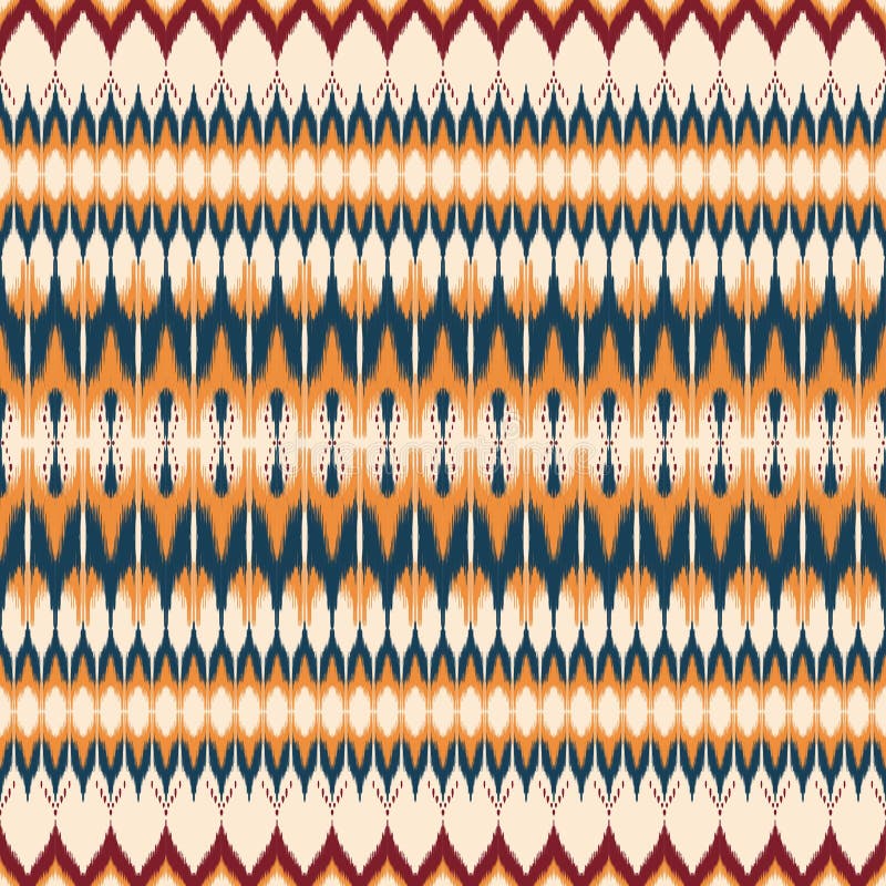 Ikat Printing Textile Pattern Wallpaper, Abstract for Textile Design ...