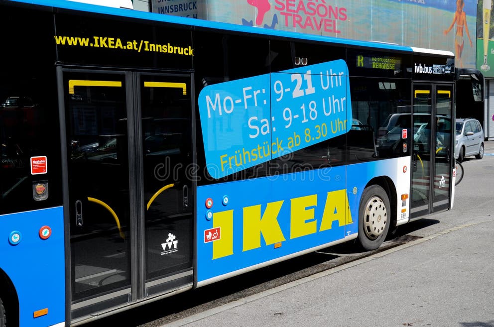 Ikea bus editorial image. Image of cart, food, credit - 20688300