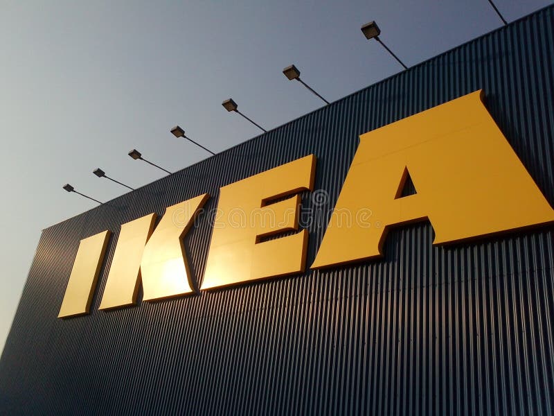 Ikea sign editorial image. Image of banner, sweden, sign - 23805050