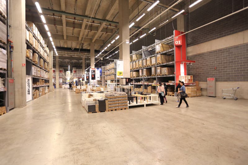 Ikea warehouse editorial stock photo. Image of china - 39933593