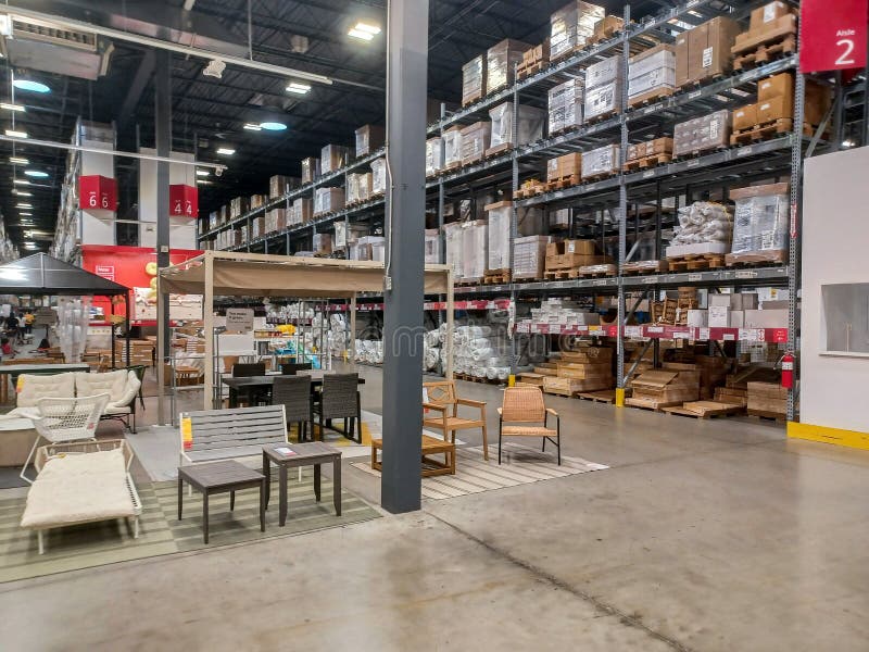 Ikea Warehouse Department View Editorial Photo - Image of ikea ...