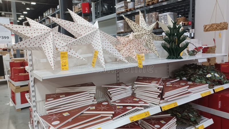 Ikea Warehouse Department View Editorial Stock Image - Image of cargo ...