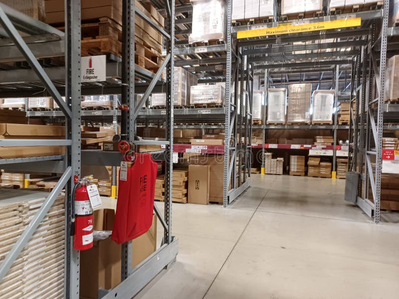 Ikea Warehouse Department View Editorial Image - Image of shelf, retail ...