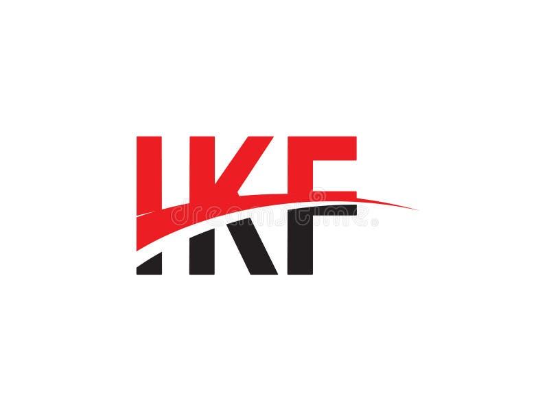 IKF Letter Initial Logo Design Vector Illustration Stock Vector ...