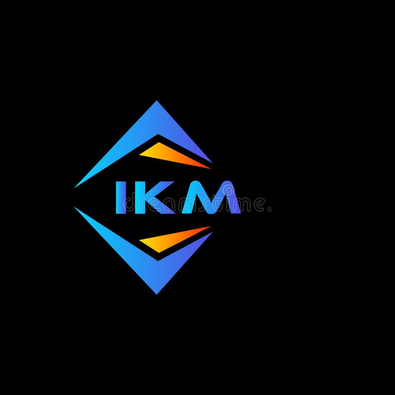 IKM Abstract Technology Logo Design on White Background. IKM Creative ...