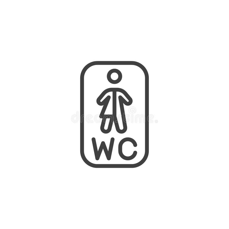 Toalety Kreskowa Ikona Wc Toalety Znak Ilustracja Wektor - Ilustracja ... Toalety Kreskowa Ikona Wc Toalety Znak Ilustracja Wektor - Ilustracja ...