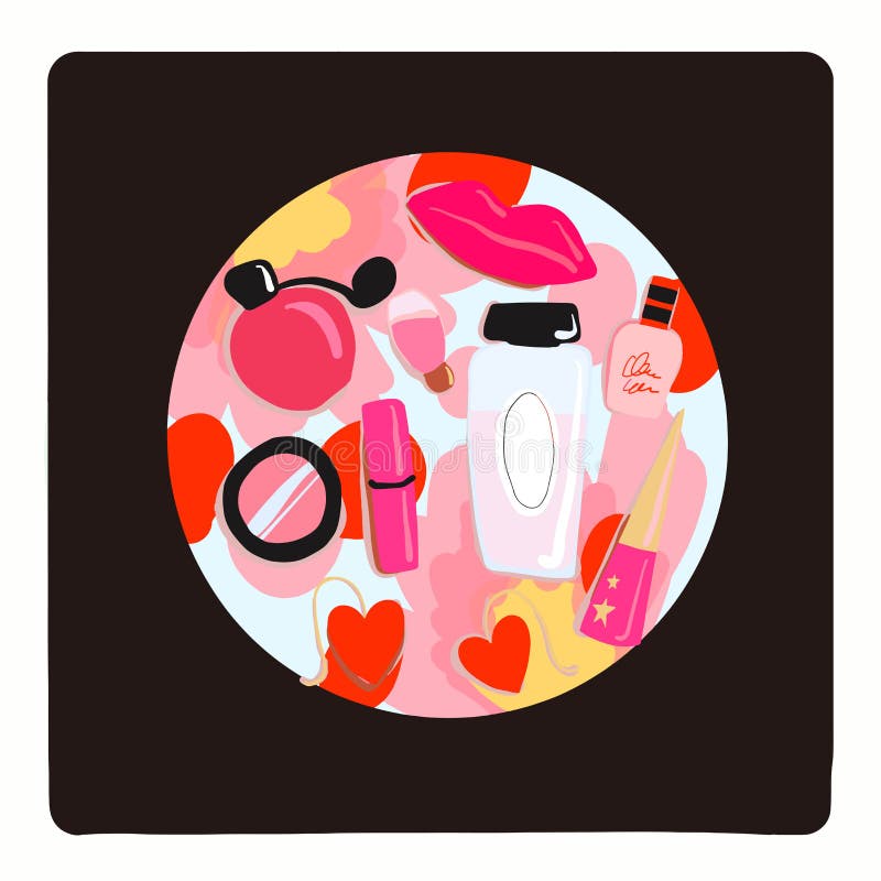 Ikone der Modeillustration vektor abbildung. Illustration von frau ...