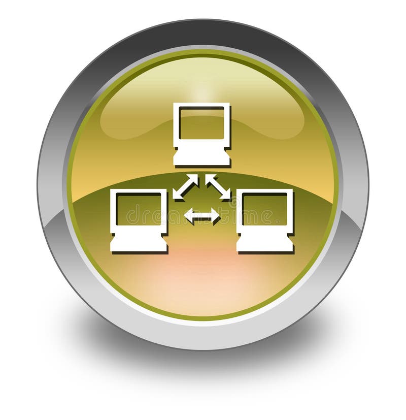 Ikone, Knopf, Piktogramm-Netz Stock Abbildung - Illustration von ...