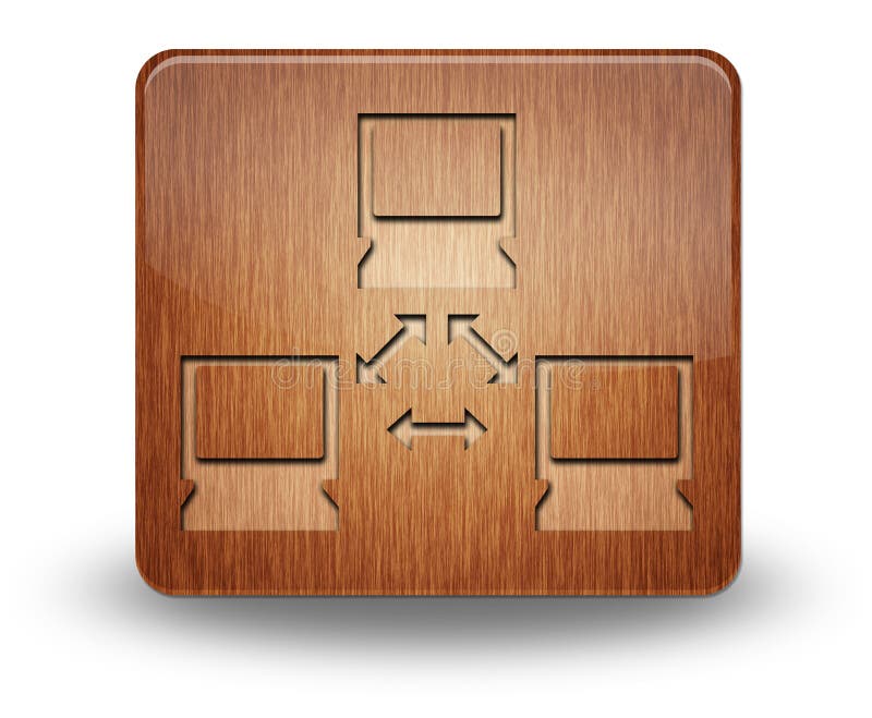 Ikone, Knopf, Piktogramm-Netz Stock Abbildung - Illustration von ...