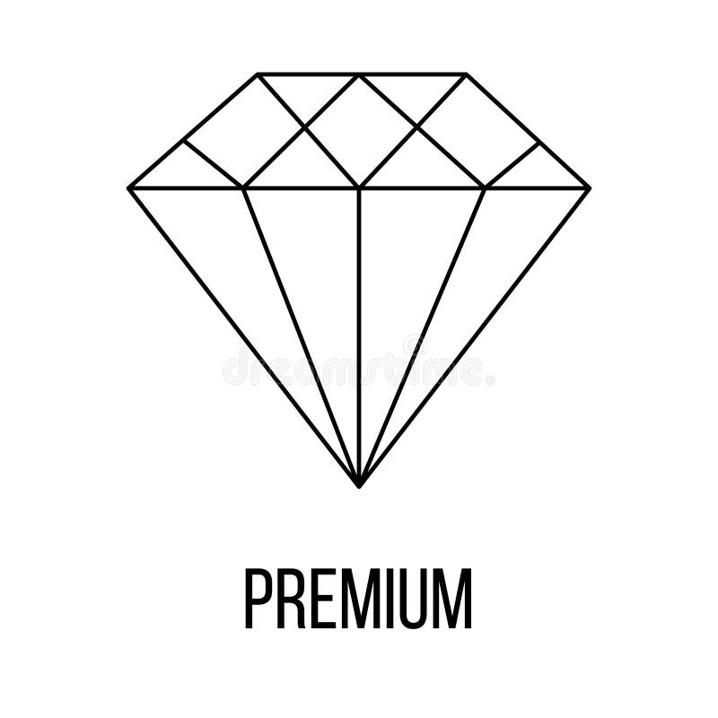 Ikone Oder Logo in Der Modernen Linie Art Vektor Abbildung ...