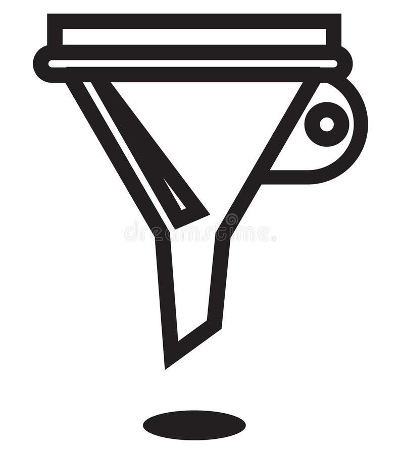 Ikone - Trichter-Illustration Vektor Abbildung - Illustration von ...