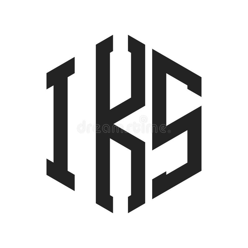 IKS Logo Design. Initial Letter IKS Monogram Logo Using Hexagon Shape ...