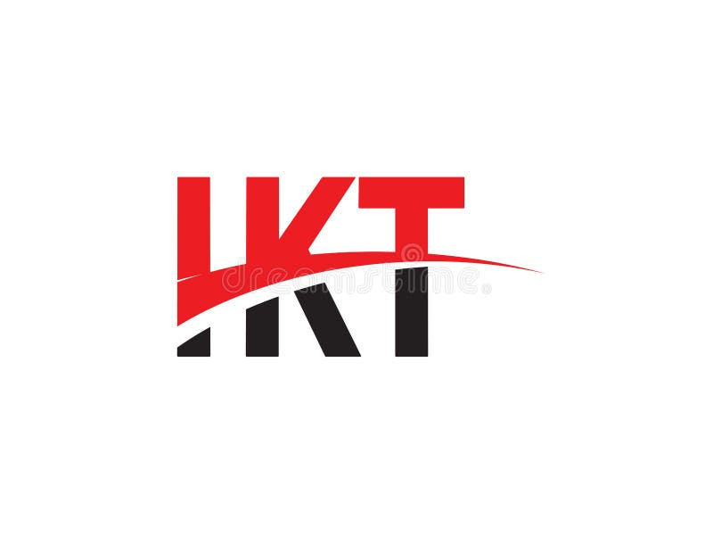 IKT Letter Initial Logo Design Vector Illustration Stock Vector ...