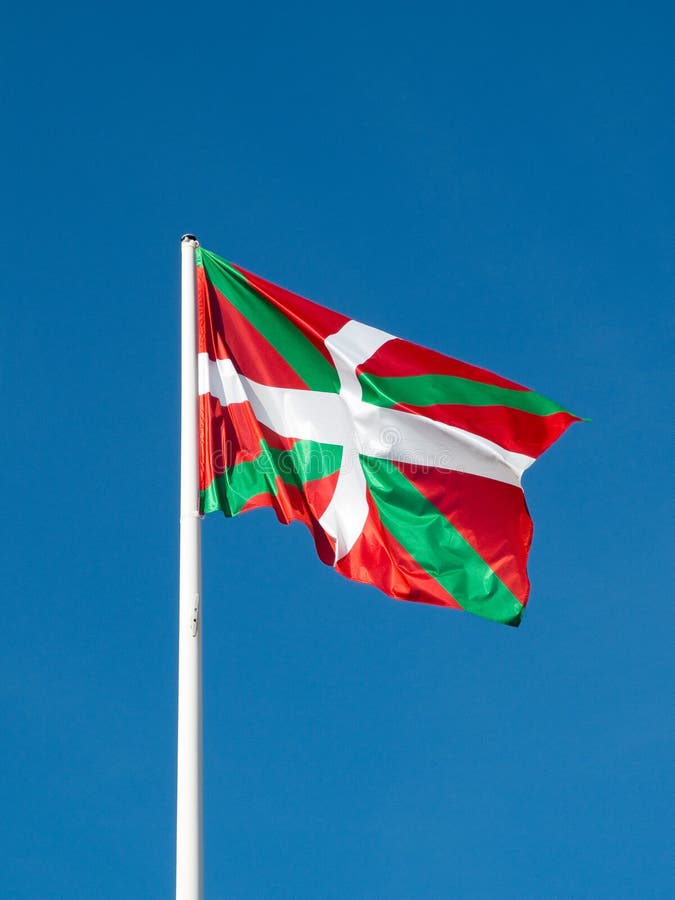 Drapeau de pays Basque photo stock. Image du fierté, pôle - 38688028