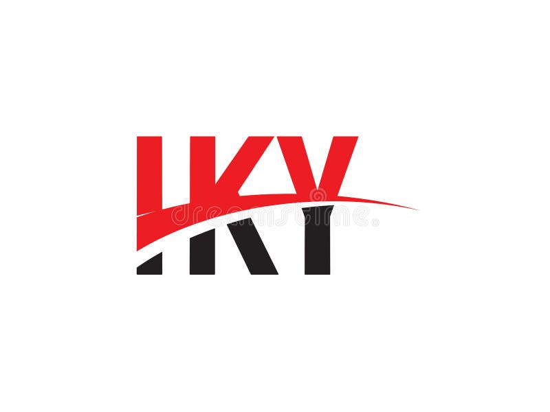 IKY Letter Initial Logo Design Vector Illustration Stock Vector ...