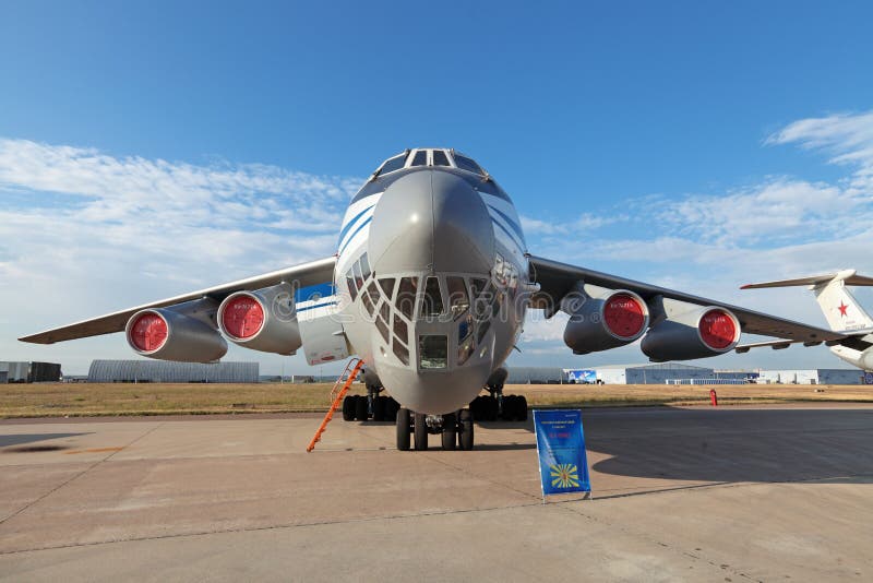 Il-76 (NATO Reporting Name: Candid) Editorial Image - Image of airport ...