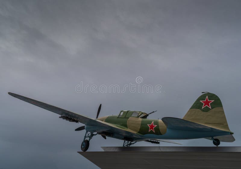 IL-2 Attack AIRCRAFT of World War II Editorial Stock Image - Image of ...
