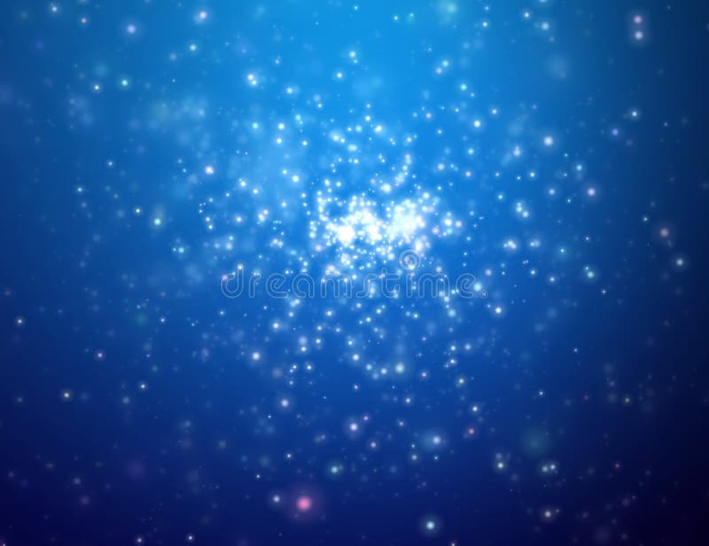 Il Cielo Della Stella Di Notte. Spazio Aperto Illustrazione di Stock ...