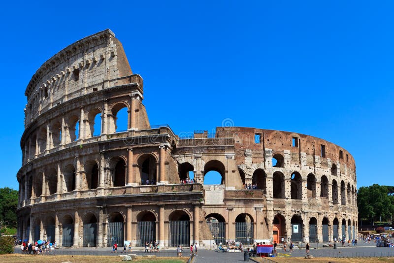 Il Colosseo fotografia stock editoriale. Immagine di mattone - 25926818