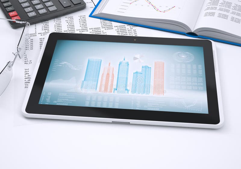 Il Computer Del Libro, Del Calcolatore, Della Carta E Della Compressa ...