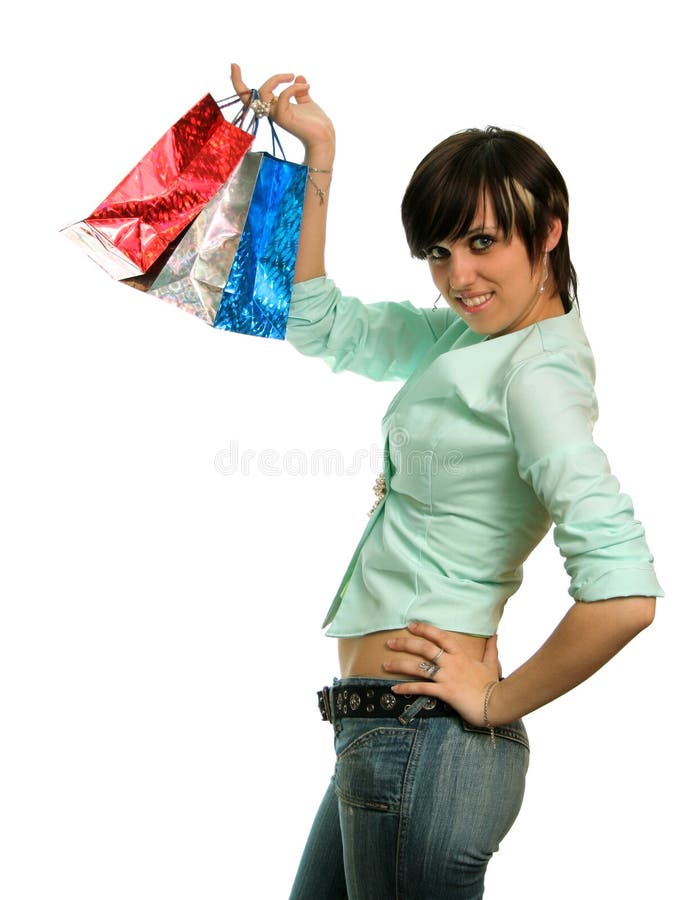 Il consumatore felice fotografia stock. Immagine di artista - 2605836