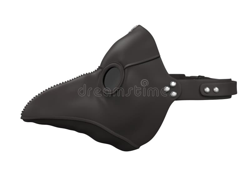 Il Dottore Mask Isolated Di Peste Illustrazione di Stock ...