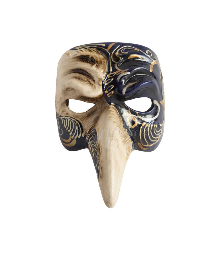 Il dottore veneziano Mask fotografia stock. Immagine di eredità - 22958228