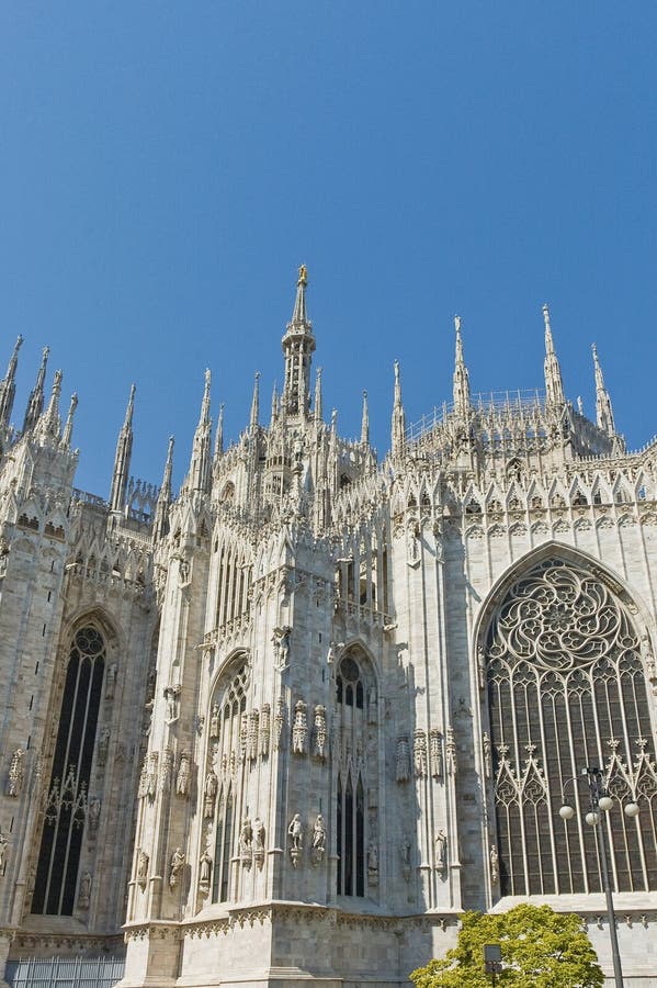 Il Duomo di Milan, Italy stock image. Image of european - 173128687