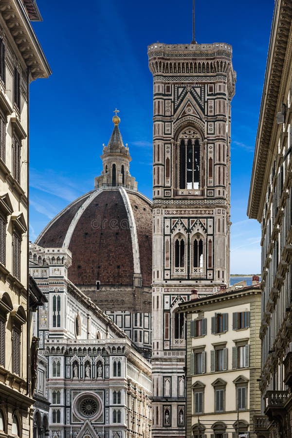 Il Duomo in Florence stock image. Image of tuscany, sculpture - 91246895
