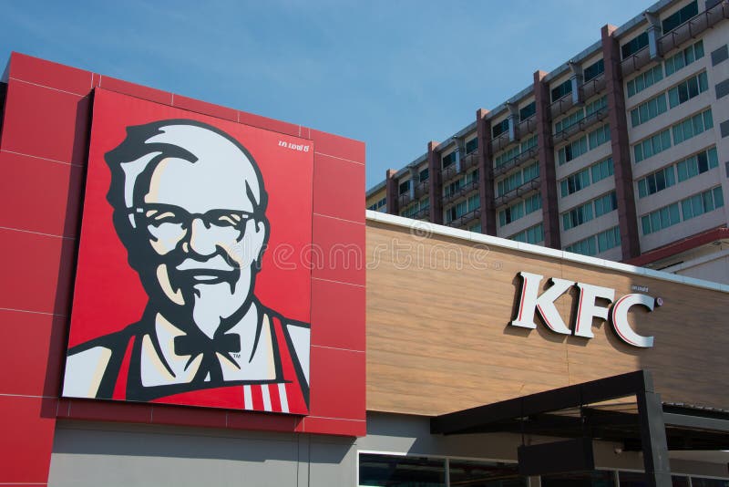 Il Kentucky Fried Chicken Restaurant Sign Fotografia Editoriale ...