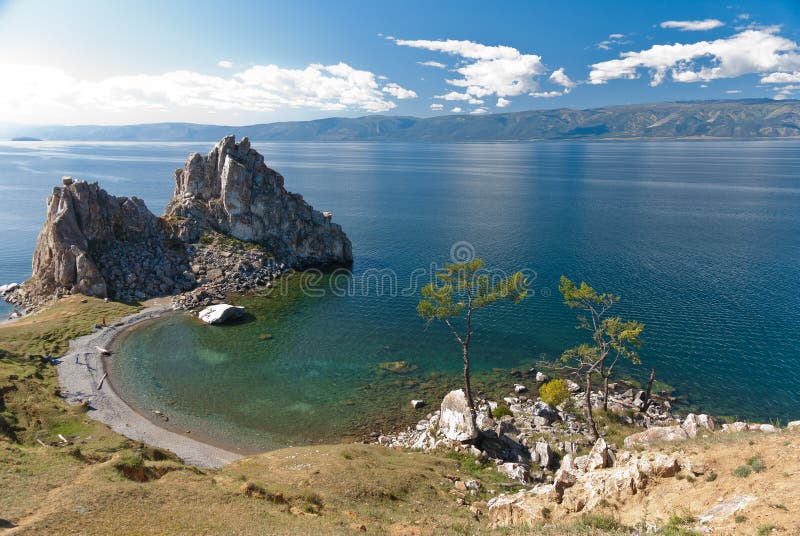 Il lago Baikal fotografia stock. Immagine di buddismo - 28657468