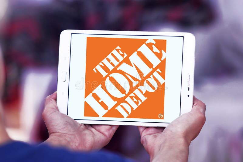 Il logo di Home Depot fotografia stock editoriale. Immagine di negozio ...