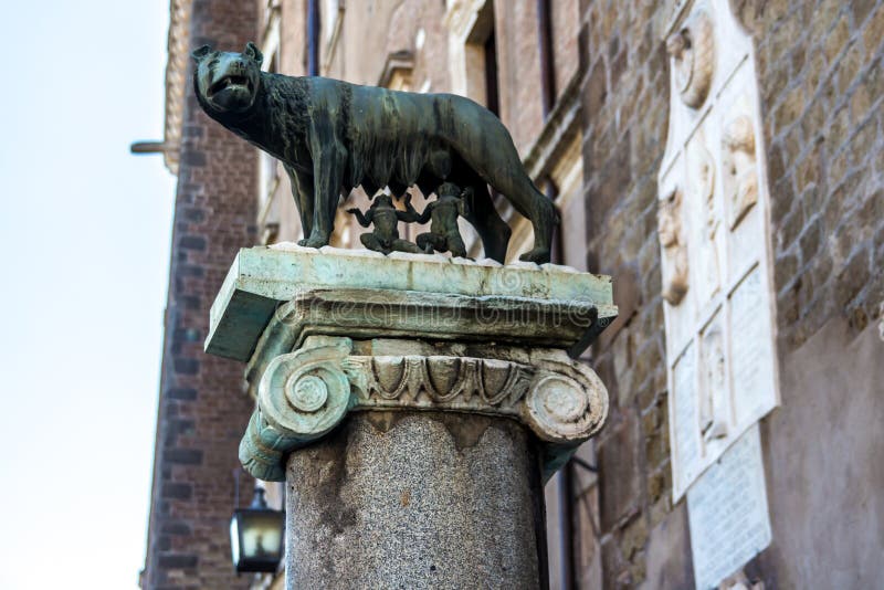 immagini di riserva di Lupa Simbolo Di Roma - la sovranità di download ...