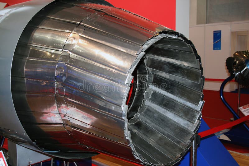 Interno Dello Scarico Del Postcombustore Del Motore a Propulsione Degli ...