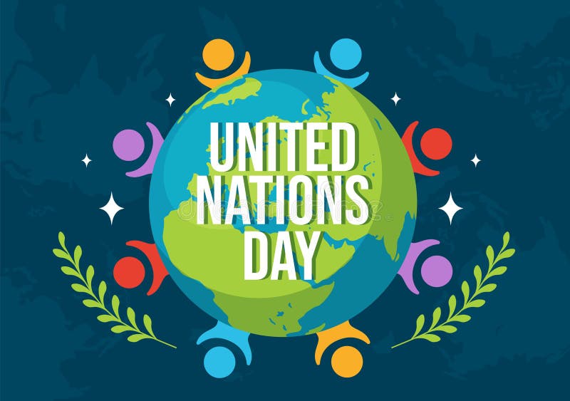 Il 24 Ottobre La Celebrazione Della Giornata Dell'onu Illustrazione ... Il 24 Ottobre La Celebrazione Della Giornata Dell'onu Illustrazione ...
