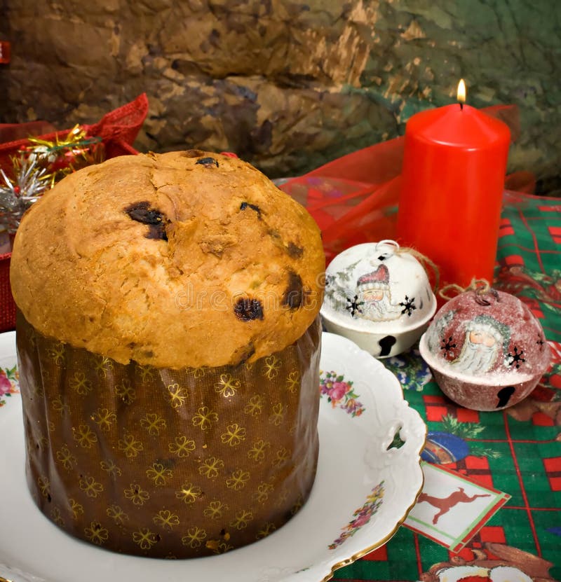 Il Panettone - the Traditional Italian Christmas C Stock Image - Image ...