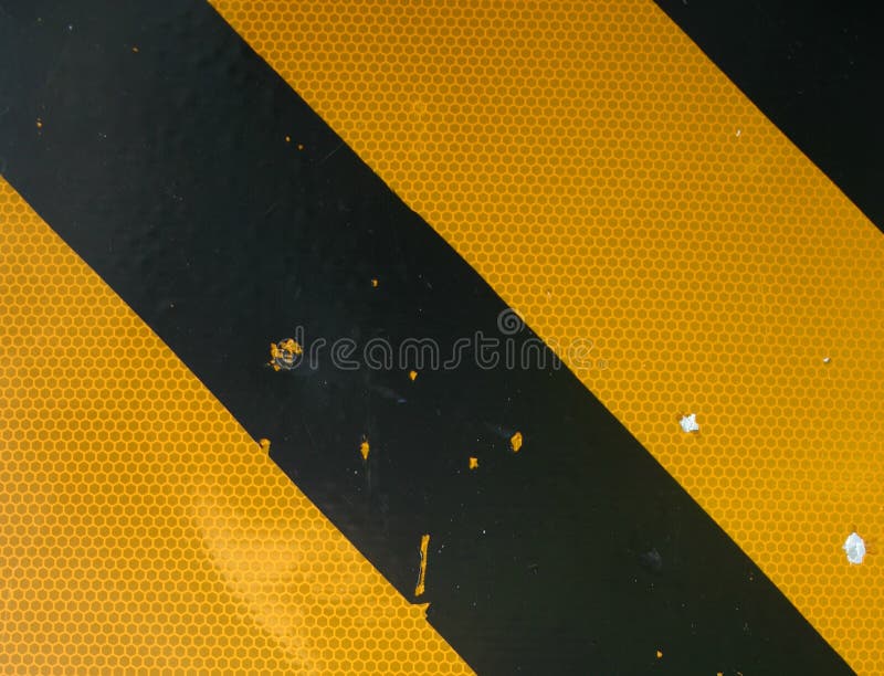 Il Pericolo/segnale Di Pericolo Immagine Stock - Immagine di banda ...