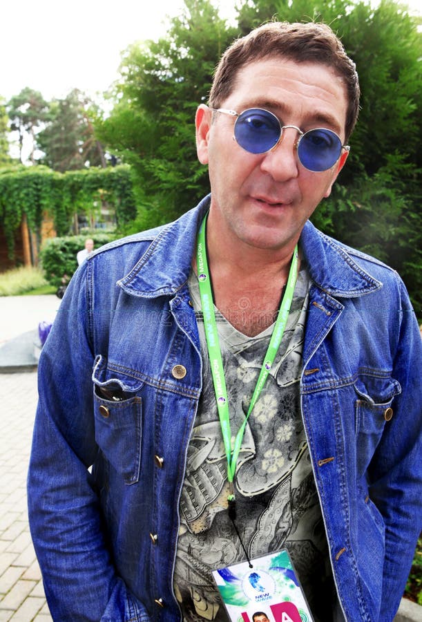 Il pop star Grigory Leps fotografia editoriale. Immagine di celebrità ...