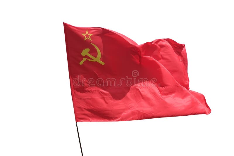 Il rosso della bandiera fotografia stock. Immagine di quadrato - 85978934