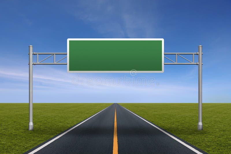 Il segno sulla strada illustrazione di stock. Illustrazione di ...